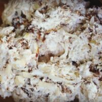 Frozen Cool Whip Ice Cream that tastes just like Almond Joy