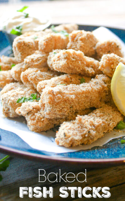 Homemade Baked Fish Sticks - Daily Appetite