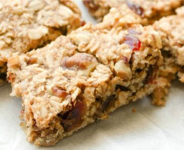 Healthy Date Nut Bars Recipe - Daily Appetite