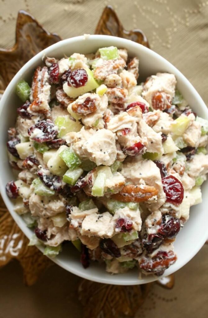 Leftover Roasted Chicken Salad Recipe - Daily Appetite