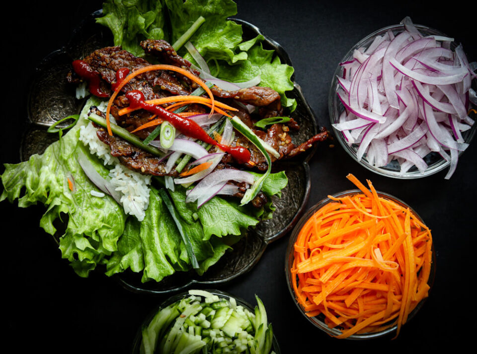 Korean Beef Bulgogi Lettuce Wraps