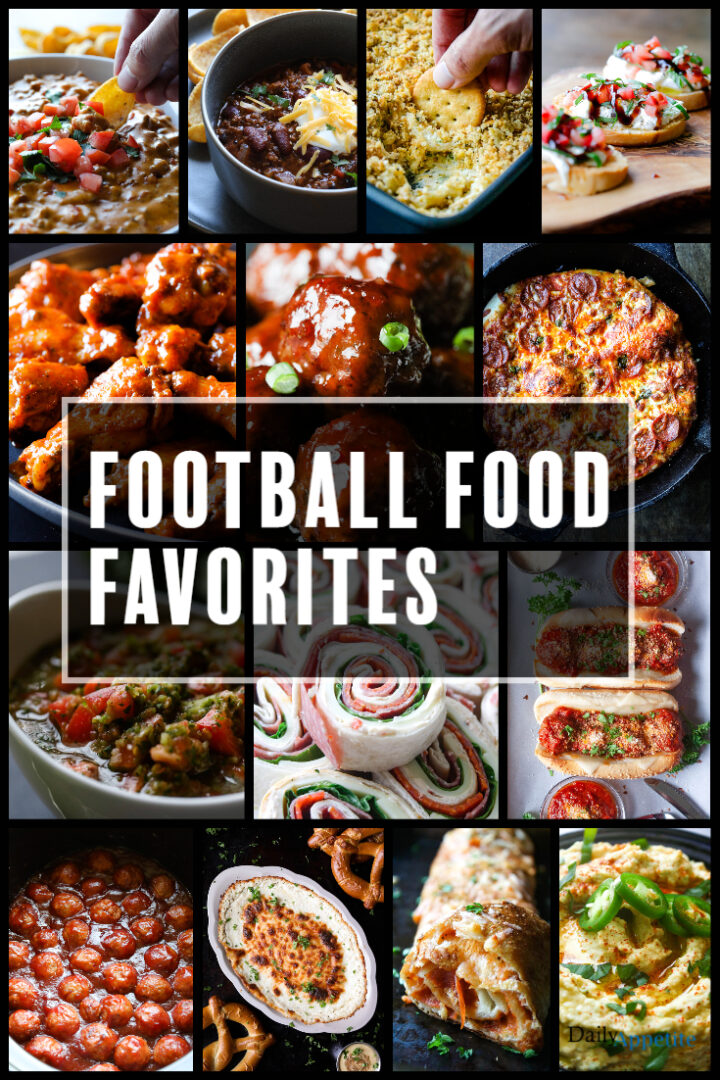 Football Food Favorites - Daily Appetite