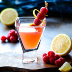 Raspberry Lemon Drop Cocktail