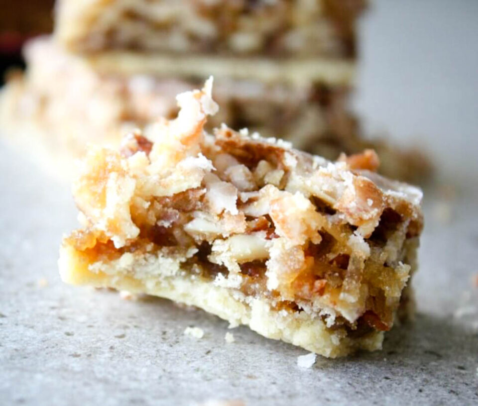 Almond Coconut Dream Bars - Daily Appetite